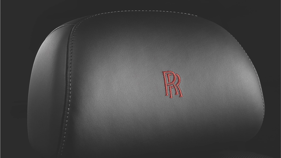 Rolls-Royce Monogram Embroidered Headrests