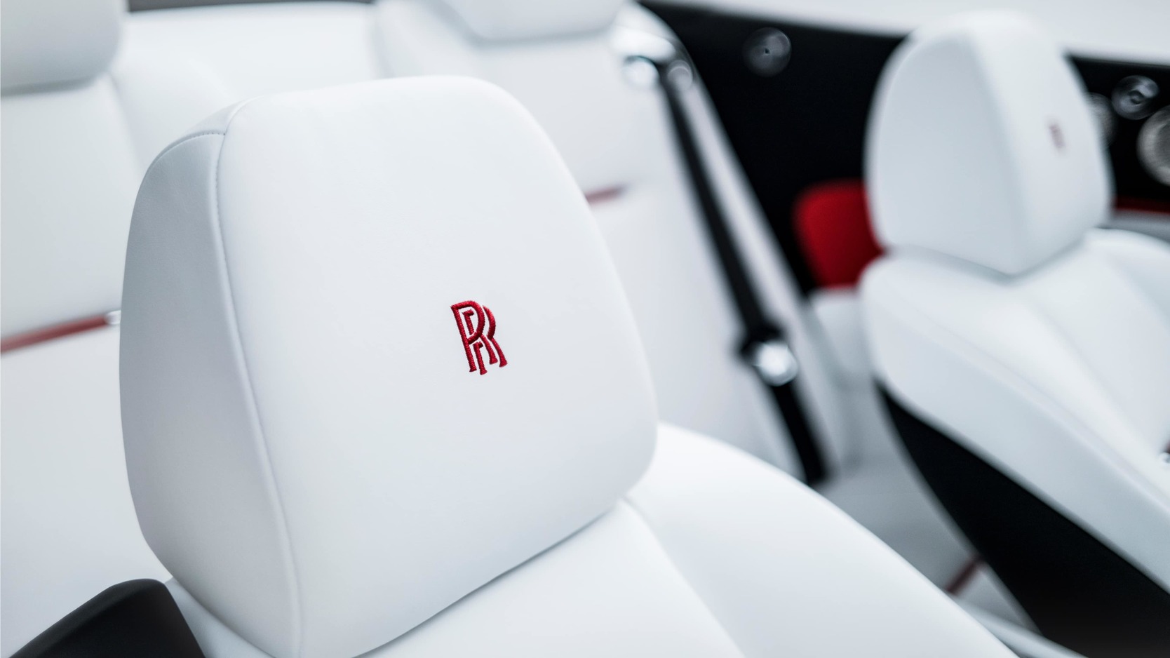 Rolls-Royce Monogram Embroidered Headrests