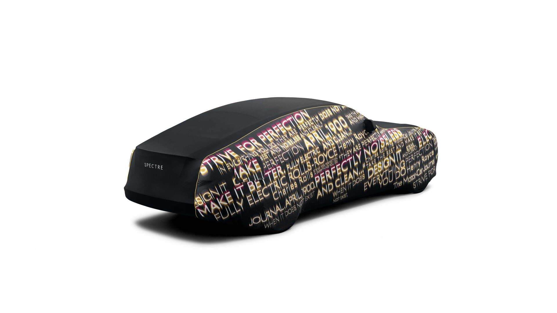 Spectre Printed Indoor Car Cover